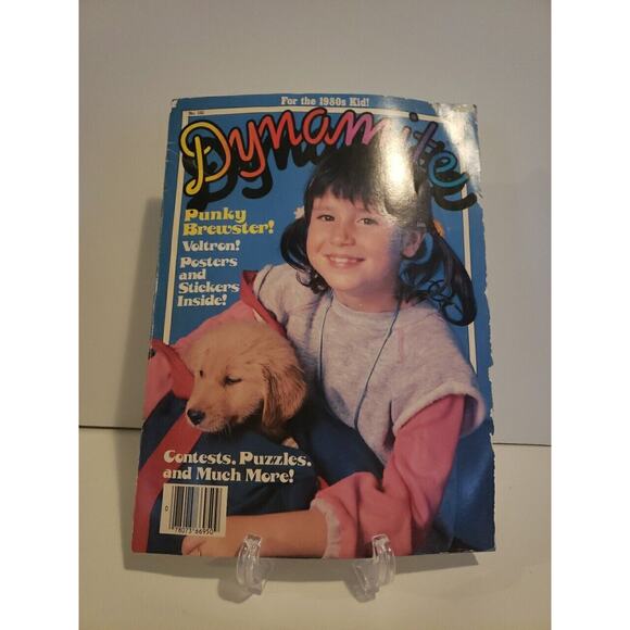 Accents | 1986 Dynamite Magazine No 132 Punky Brewster For The 8s Kid ...